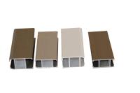 China Powder Coating Aluminum 6063-t5 Window Frames / Profiles 60 - 80 um For Dinner Room for sale