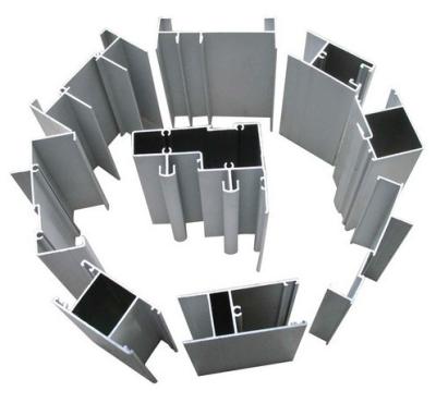 China Hollow Single-Glass Aluminum Window Extrusion Profiles With Fluorocarbon Powder Spray Coating for sale