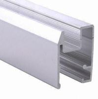 China PVDF Painted Black Aluminum Window Extrusion Profiles , Bathroom Aluminum Sliding Windows for sale