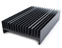 China PVDF Coated Aluminum Heatsink Extrusion Profiles for sale