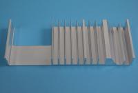 China CNC Machining Aluminum Heatsink Extrusion Profiles Aluminum Radiator With T4 T5 T6 Temper for sale