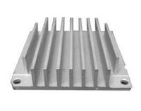 China Machines 6063-T5 Aluminium Heatsink Extrusions with alodine surface treatment for sale