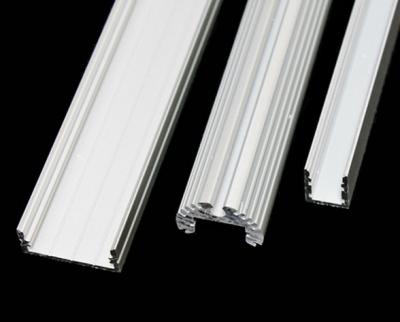 China 6063 - T5 Construction Aluminum Profile Extrusion Channel With PVDF / Powder Coating for sale