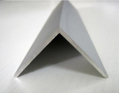 China 6061 - T6 Construction Aluminum Profile Corner Extrusion Profiles Silver For LED Strip for sale