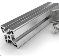 China 6063 - T5 Aluminium Profile System Electrophoretic Coated for Bending Cutting for sale
