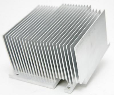 China 6063 6061 6005 Aluminum Heatsink Extrusion Profiles For Milling Drilling Bending Process for sale
