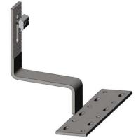 China 6060 - T5 / 6063 - T5 Large Span For Solar Roof Mounting Systems for sale