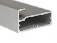 China Aluminum Extrusion Profiles 6061  Silvery Anodized  Poweder Painted for sale
