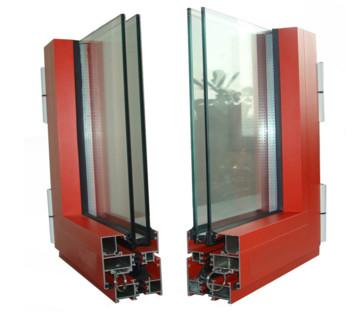 China Powder Painted  profile aluminum extrusions With Finished Machining for sale