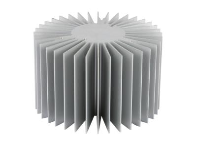 China Lightweight Extrusion Aluminum Heatsink Profiles Sandblasting For Enhanced Durability for sale