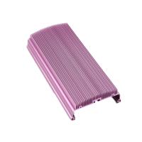 China Customized Cnc Machinery 6063 Aluminum Heatsink Extrusion Profiles Anodized for sale