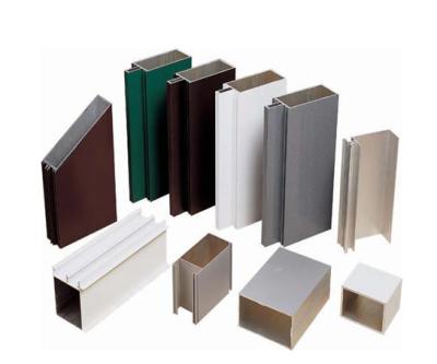 China Powder Painted Aluminium Window Extrusion Profiles With Deep - Processing For Silding /Casement Window for sale