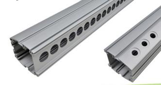 China Powder Painted Hollow Column Aluminum Extrusions Alloy 6063 / 6061 / 6005 for sale