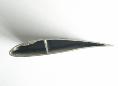 China Anodizing Aluminium Industrial Fan Blades , 6063 Aluminum Profile , Silvery / Black for sale