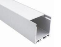 China Powder Painted Industrial Aluminium Profile Electrical Cover / Electrical Shell For Heat Exchanger for sale