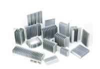 China Silvery / Anodized Industrial Aluminum Extrusion Profiles , Aluminum Heat Sink for sale