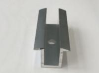 China Mill finished Anodized PV MID Clamp For Roof Mounting Systems , Customized Dimensions for sale