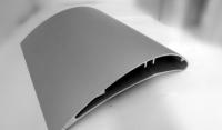 China Aluminum Extrusion Profile Of Industrial Fan Blade , Powder Painting / Anodizing for sale
