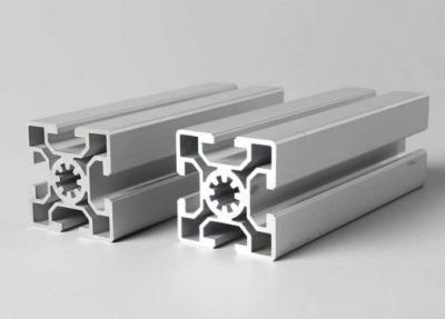 China T-slot aluminum extrusion profiles Steel Polished Suface Treatment / For Conveyor for sale