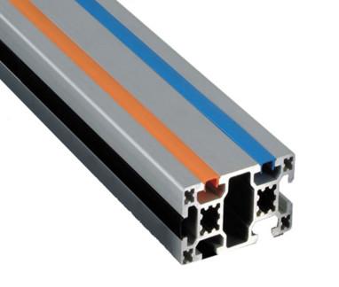 China Silvery Anodized Industrial Aluminium Profile for Automation Equipment for sale