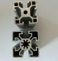 China Extruded Anodized 6005 Aluminium Profile System with Bending / Cutting for sale