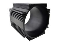 China Black Anodized Industrial Aluminum Profile / Cylinder Shell For Motor Housing for sale