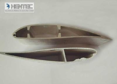 China Silvery Anodized Industrial Fan Blade With Anodizing / Powder Painting Surface Treatment for sale