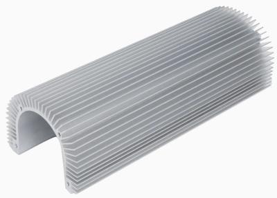 China Natural Anodized Heat Sink Extrusion Profiles For LED Light / Machine for sale