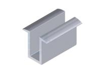 China High Intensity Solar Roof Mounting Systems /  CE Aluminum Middle Clamp for sale
