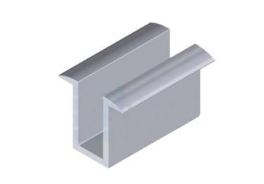 China High Intensity Solar Roof Mounting Systems /  CE Aluminum Middle Clamp for sale