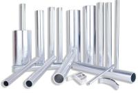 China Clear Extruded Anodized Aluminum Tube , OEM Bronze Standard Aluminum Extrusion for sale