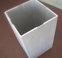 China CE Certification Aluminum Rectangular Tubing Anodized With Powder Coated for sale
