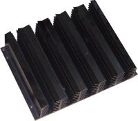China PVDF / Powder Coated Aluminum Heatsink Extrusion Profiles With 6061 T6 Alloy for sale