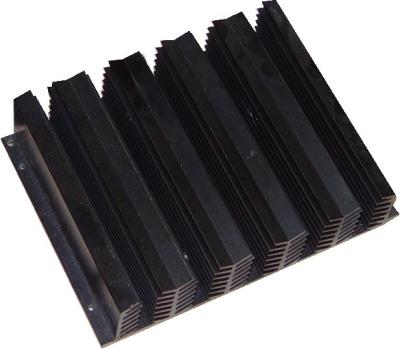 China PVDF / Powder Coated Aluminum Heatsink Extrusion Profiles With 6061 T6 Alloy for sale