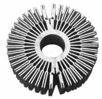 China Anodized 6005 / 6060 Aluminum Heatsink Extrusion Profiles For CPU Cooler for sale