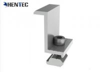 China Aluminum End For Solar Roof Mounting Systems / Solar Panel Roof Mounts for sale