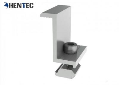 China Aluminum End For Solar Roof Mounting Systems / Solar Panel Roof Mounts for sale