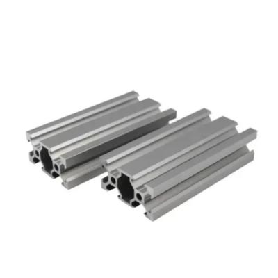 China 6063 Aluminum T-Slot Profile with Custom Silkscreen Printing for Conveyor Systems in 20*20 to 100*100mm Sizes Factory Direct Sale for sale