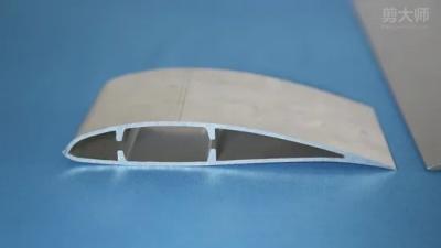 China 6063 Alloy Industrial Aluminum Fan Blade with Anodized Surface and Customized CNC Machining for sale