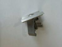 China Mill Finished Solar Roof Mounting Systems , Aluminum Solar End Clamp for sale