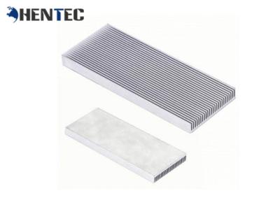 China Silvery Anodized Extruded Aluminium Heatsink Aluminum Radiator Special Packing for sale