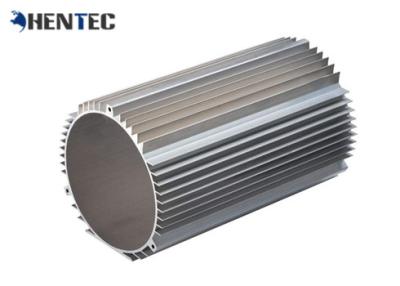 China Custom Made Industrial Aluminium Profile Extrusion Motor Shell With Powder Painting for sale