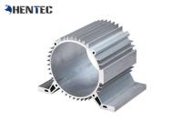 China Silver Anodized Industrial Profile Systems Aluminium Cylinder Shell / Aluminum Heat Sink for sale