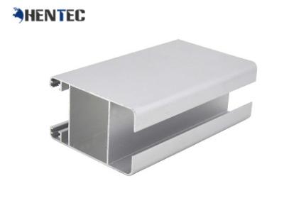 China Siver Color Aluminum Window Extrusion Profiles For Sliding Window / Casement Window for sale