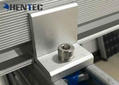 China Aluminum End Clamp Solar Roof Mounting Systems / Solar Panel Roof Mounts for sale