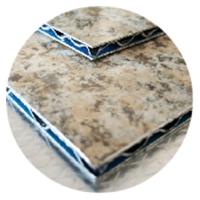 China Fireproof Light Weight Ultra Flat Aluminum Core Composite Panel ACCP for Decorative Cladding for sale