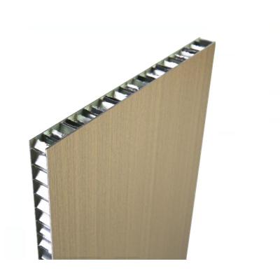 China PVDF Electrophoresis Wooden Grain Fireproof B1 Light Weight Aluminum Core Composite Panel for Exterior Cladding for sale
