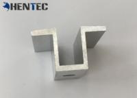 China 6063 / 6061 / 6082 Solar Roof Mounting Systems Aluminum Extrusion Shapes Middle Clamp for sale