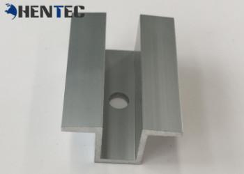 China PV MID Clamp Solar Panel Roof Mounting Systems Anodized Surface Treatment for sale