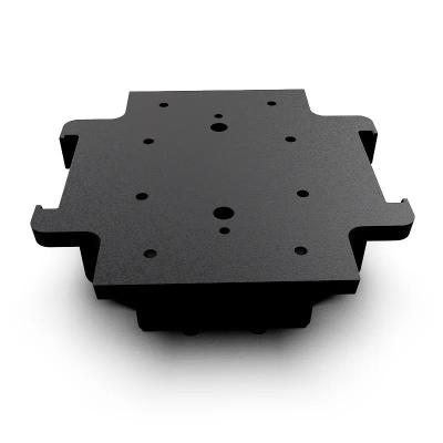 China Precision CNC Machinery Spare Parts Aluminum Die Casting with Matte Powder Painting for sale